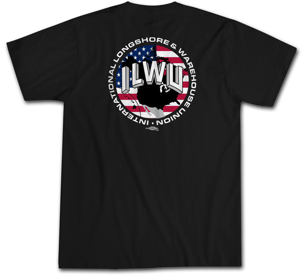 Longie Hand Hook - ILWU T Shirt - Short Sleeve – Hardcore Longshore