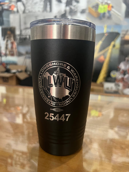 ILWU Tumbler | Hardcore Longshore