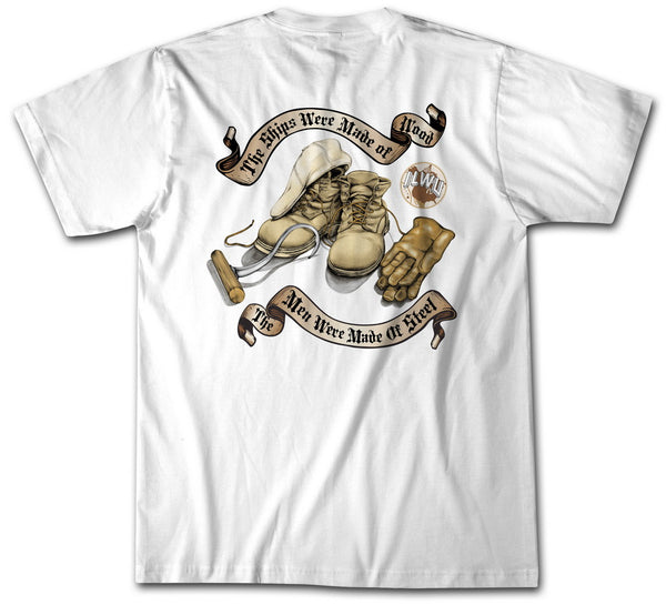 Men of Steel - ILWU T Shirt - Short Sleeve – Hardcore Longshore